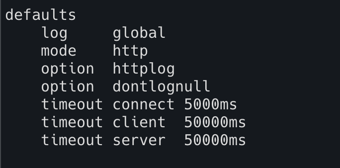 HA Proxy Configuration - My SRE Journey